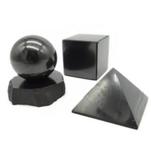 Tachyon Sacred Geometry Shungite ( Pyramid, sphere, cube ) - Tachyon ...